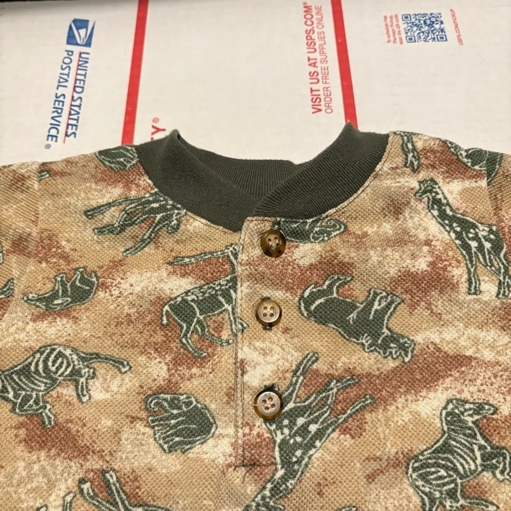 Vintage | One Pieces | Vintage Kids Baby Boy Sprockets Safari One Piece ...